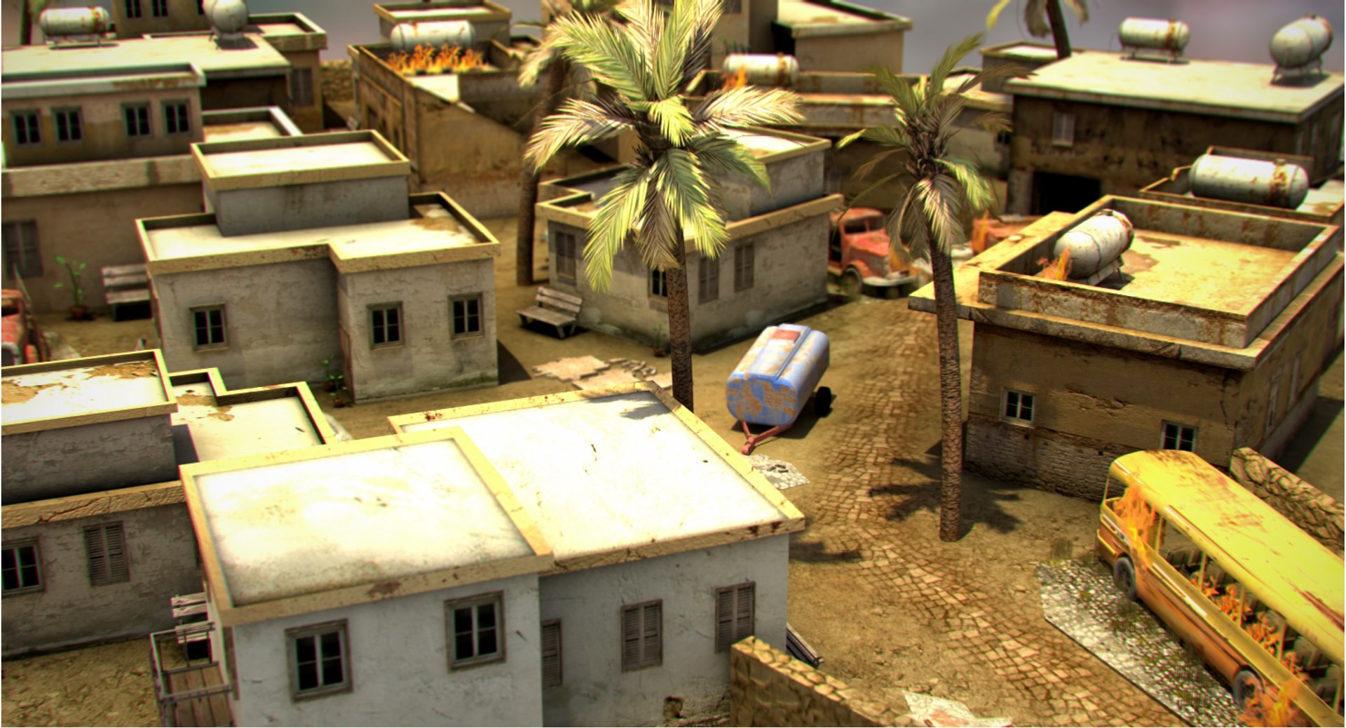 Arabic Battlefield 3D - TurboSquid 1370358