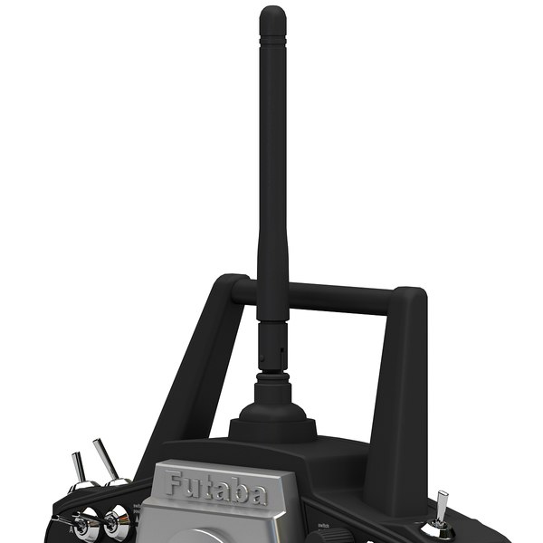 3d model of radio control transmitter futaba