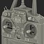 3d model of radio control transmitter futaba