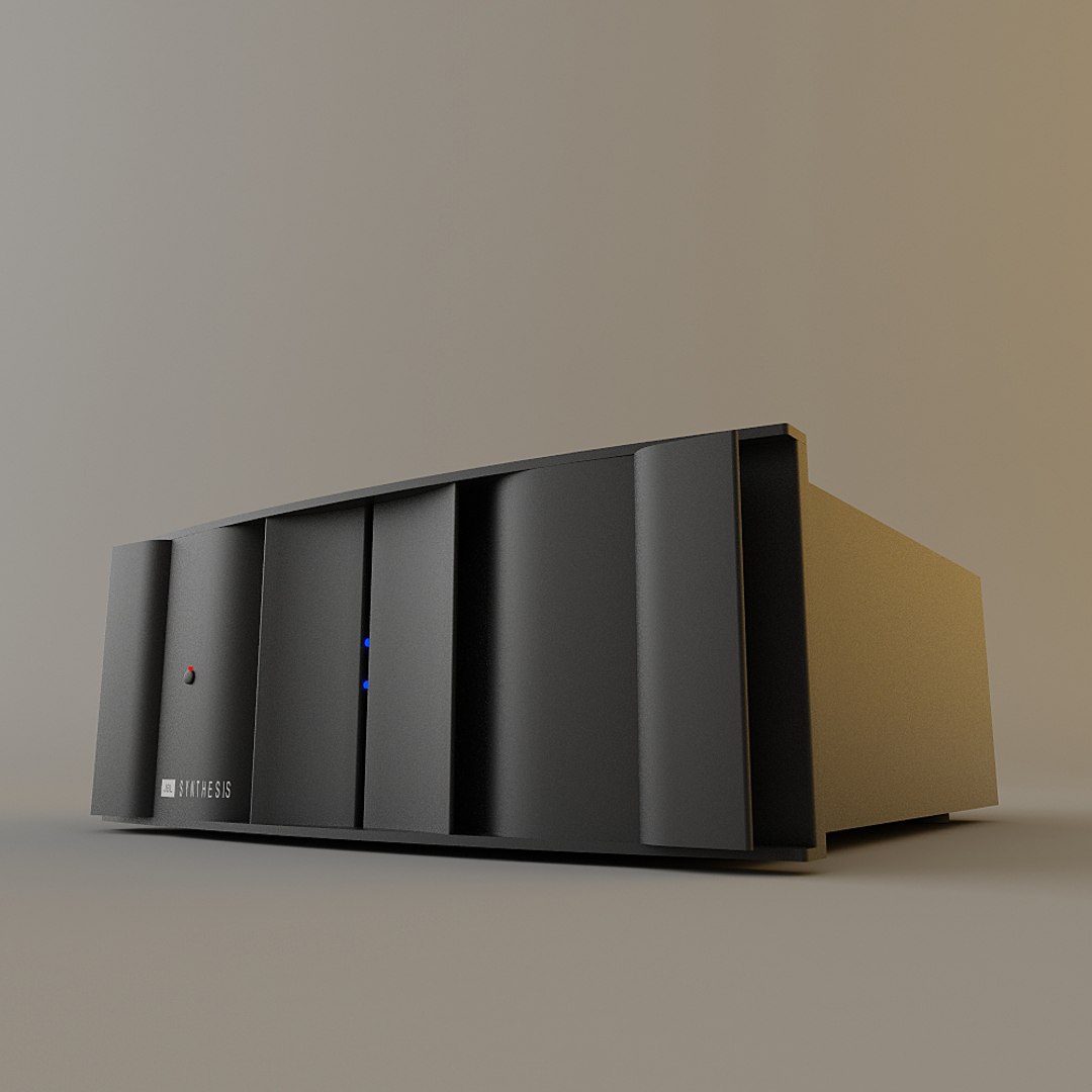 Jbl Synthesis Power Amplifier 3d Model