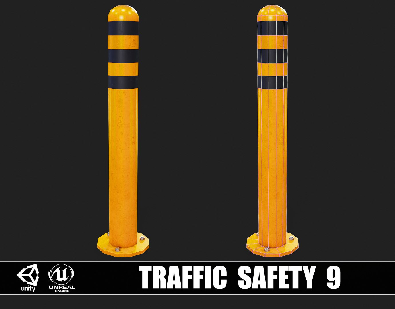 3D Model Traffic Safety 9 - TurboSquid 2039528