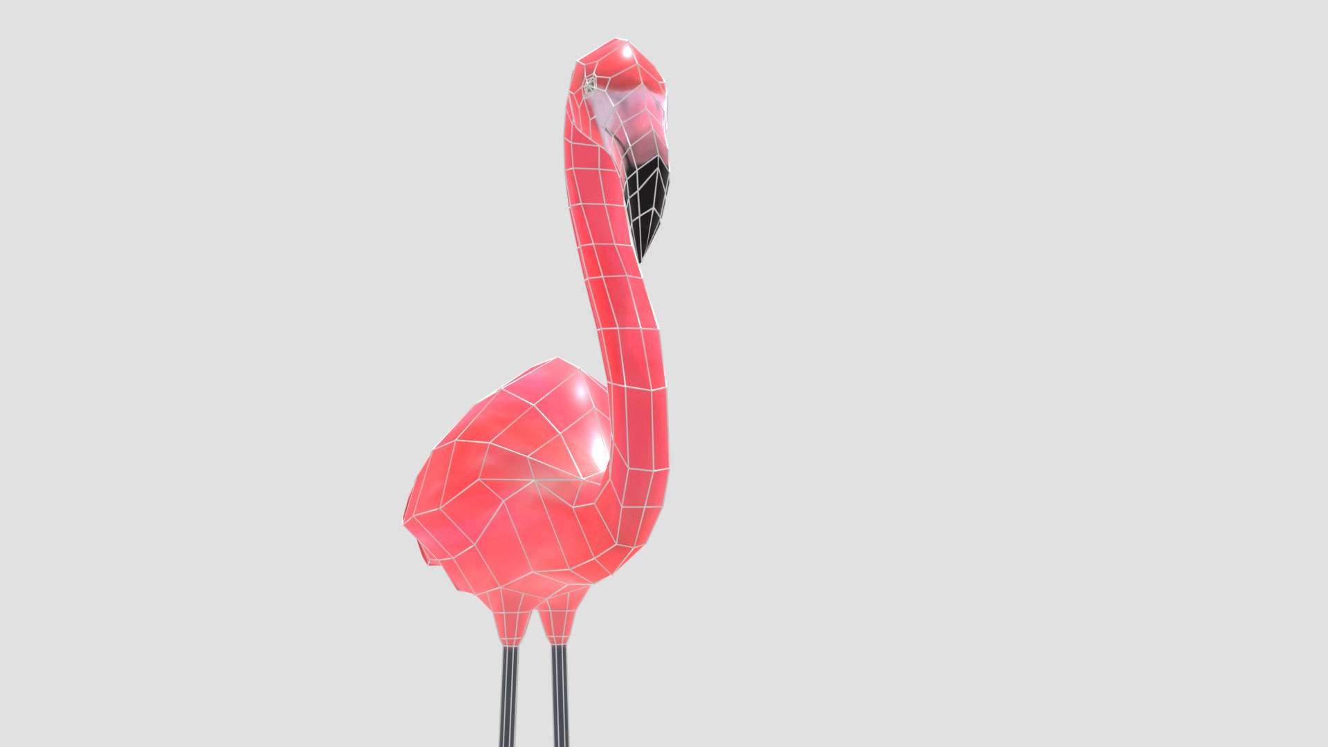 Flamingo 3D Model - TurboSquid 2000532