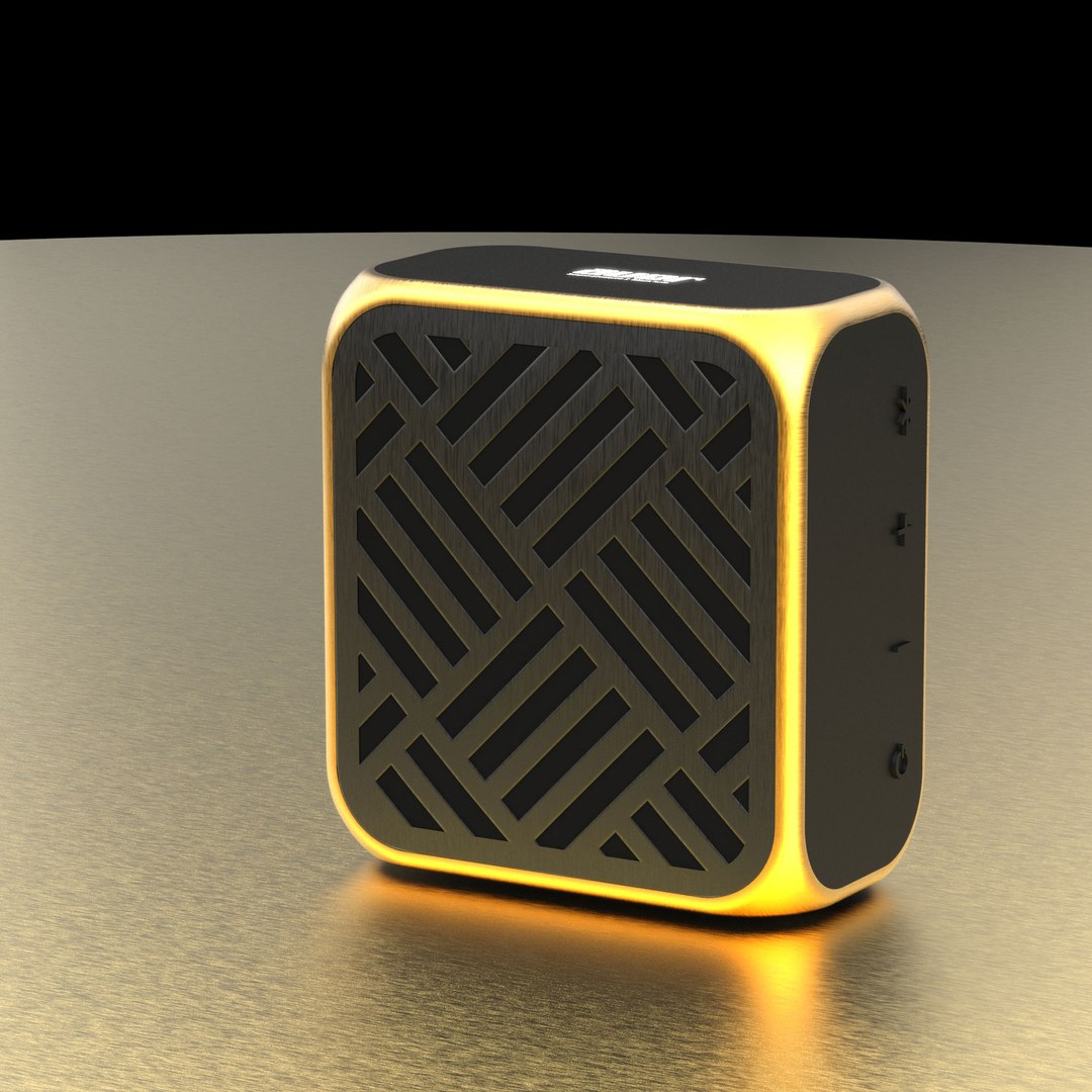 3D PORTABLE SPEAKER Model - TurboSquid 1761233