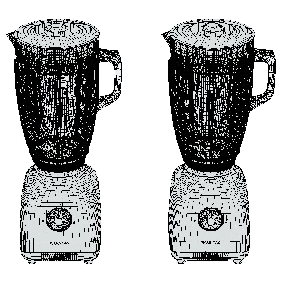 3D Blender Mixer - Pbr Model - TurboSquid 1394648