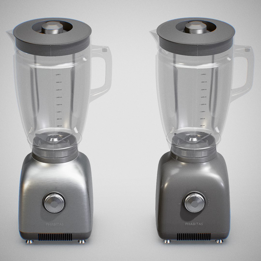 3D Blender Mixer - Pbr Model - TurboSquid 1394648