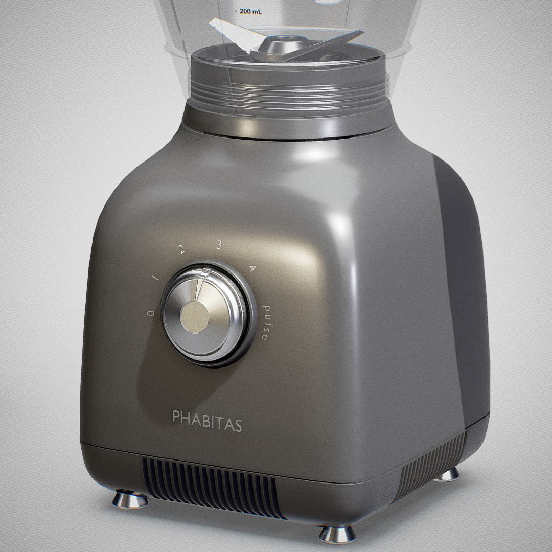 3D Blender Mixer - Pbr Model - TurboSquid 1394648