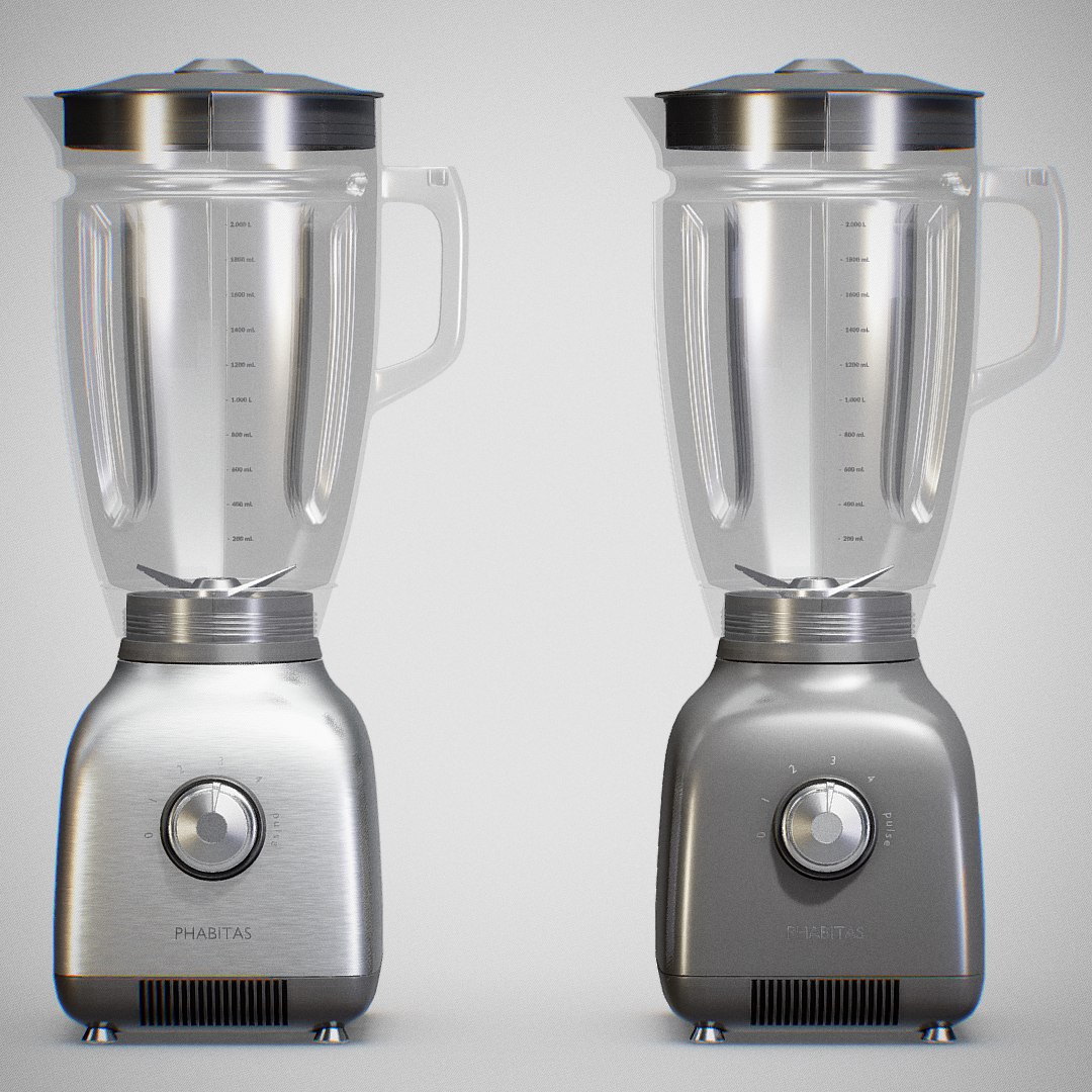 3D Blender Mixer - Pbr Model - TurboSquid 1394648