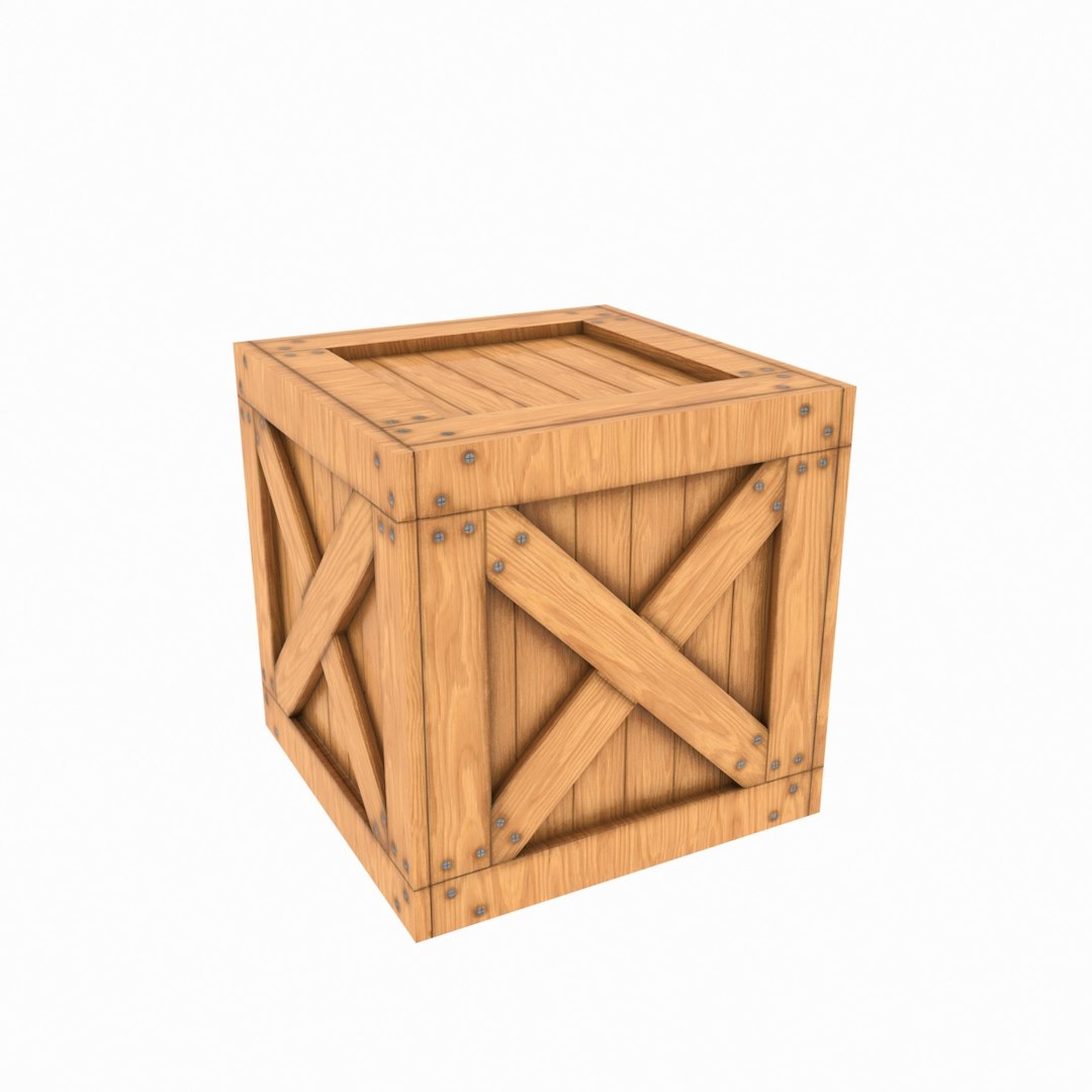 Ready Wood Box 3D Model - TurboSquid 1264711