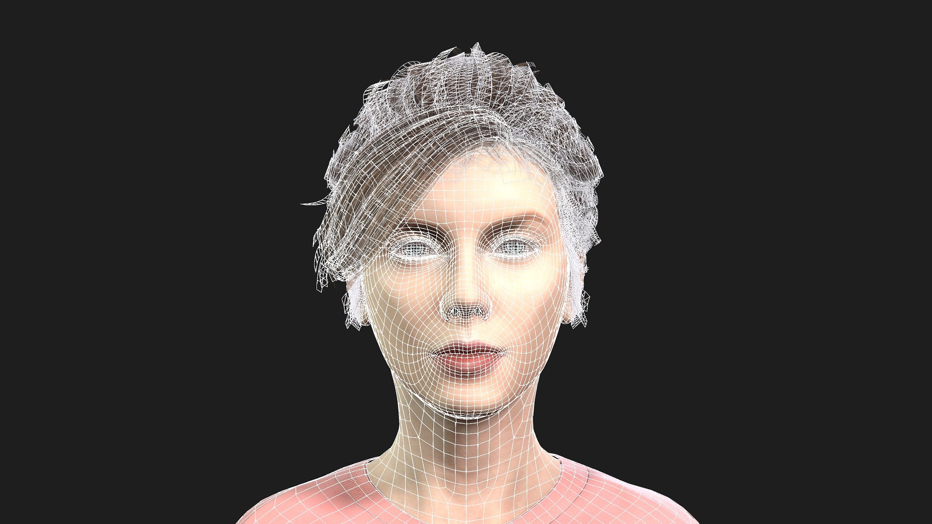 Woman With 2K Textures And Animation Ready Rigging 3D Model ...