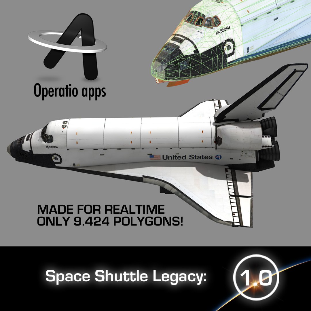 3d Space Shuttle
