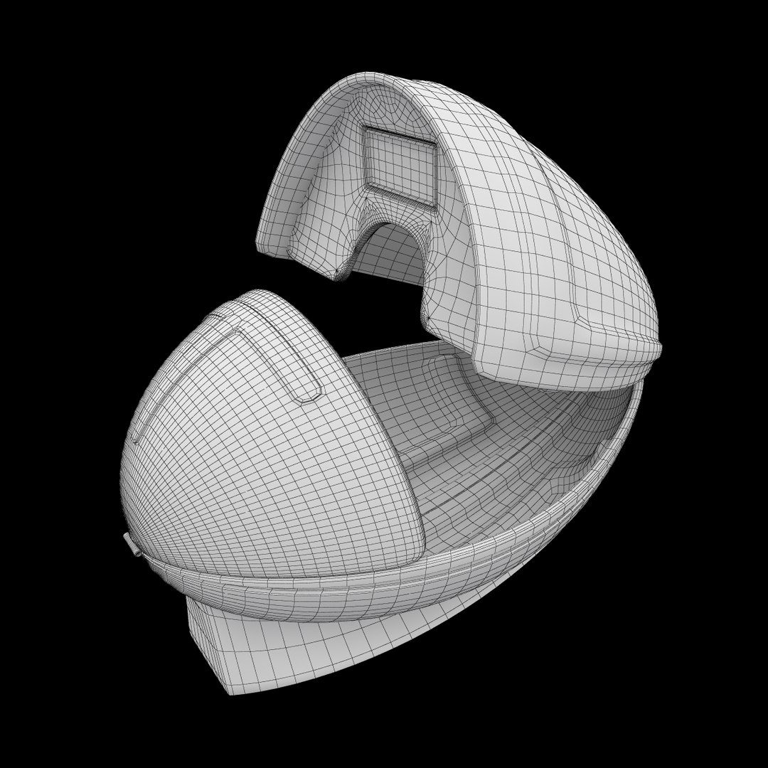 Spa Capsule 3d Model