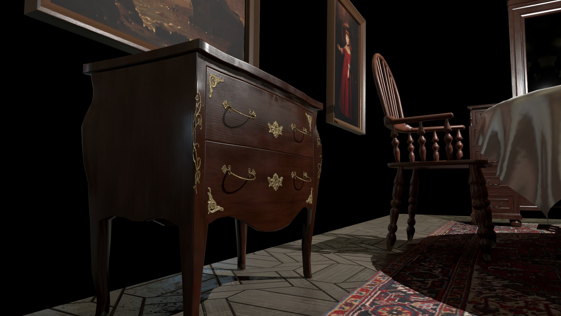 Dining Room Asset Package 3D - TurboSquid 2099411