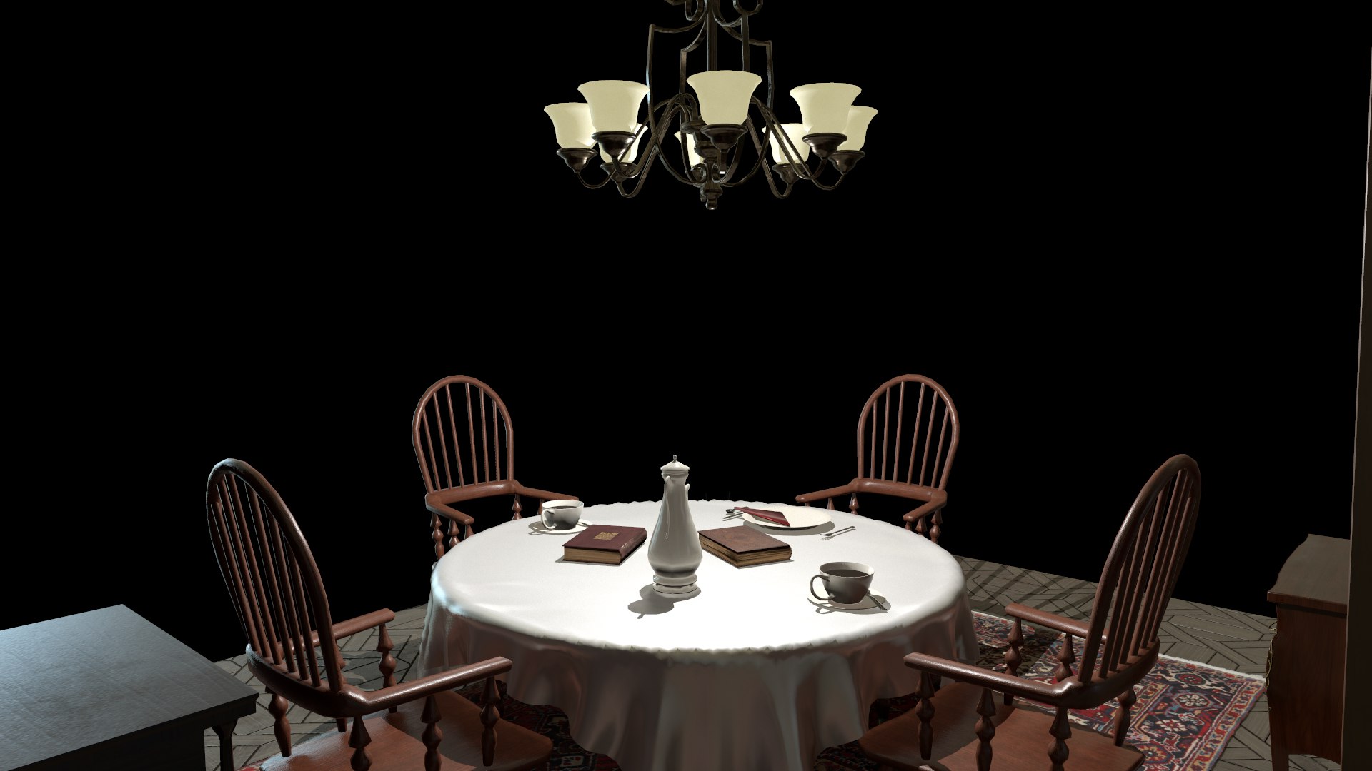 Dining Room Asset Package 3D - TurboSquid 2099411