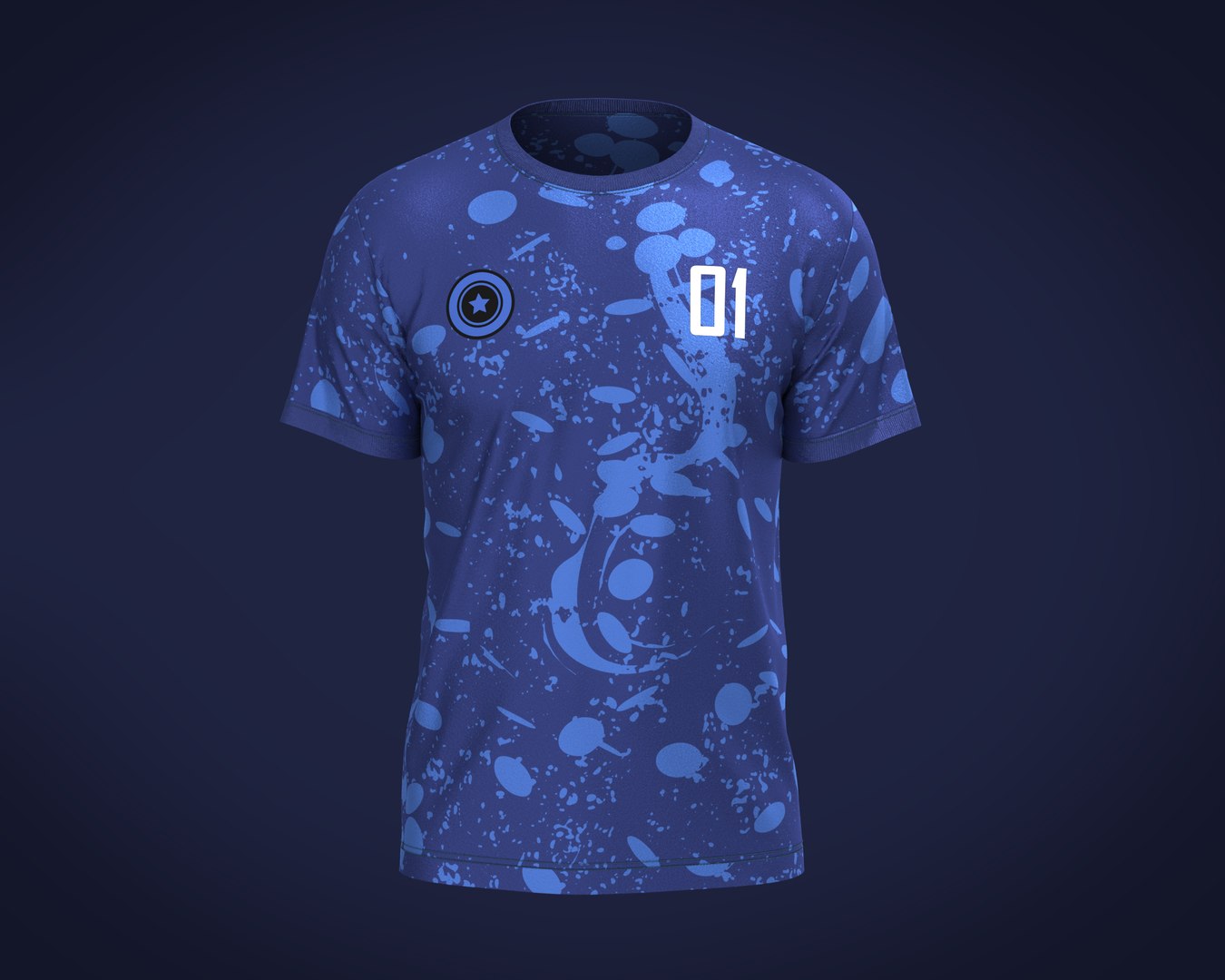 3D Model Soccer Home Jersey Player 01 - TurboSquid 1945020