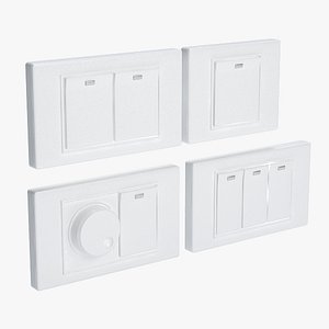 Low Poly Light Switch 3D Models for Download | TurboSquid
