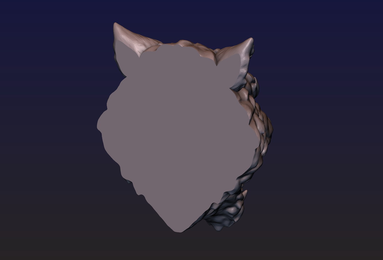 3D Wolf head model - TurboSquid 1874601