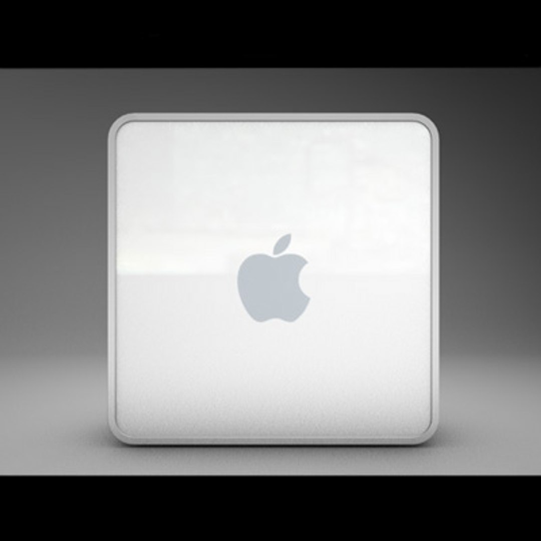 Apple Mac Mini 3d Dxf