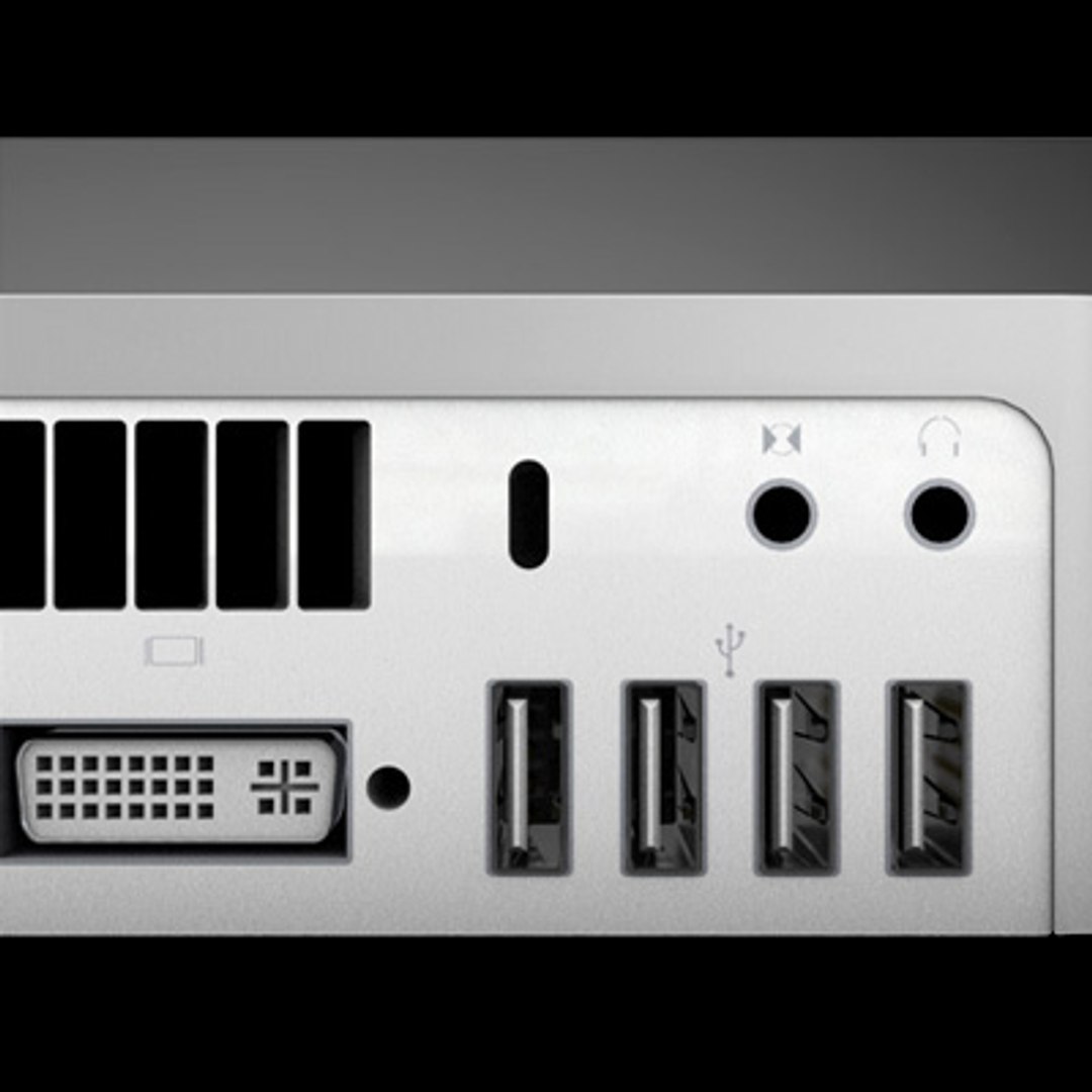 Apple Mac Mini 3d Dxf