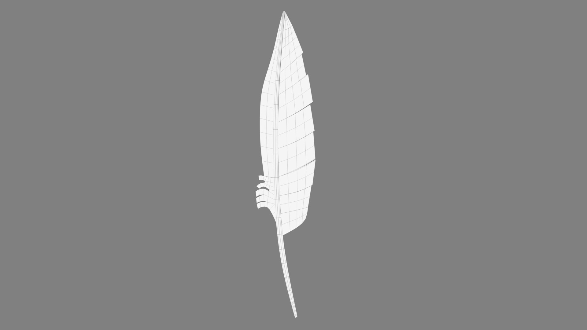 3D Model Goose Wing Feather - TurboSquid 2241720