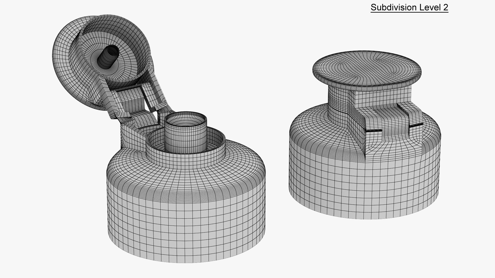 3D Model Flip Top Cap 02 - TurboSquid 1909926