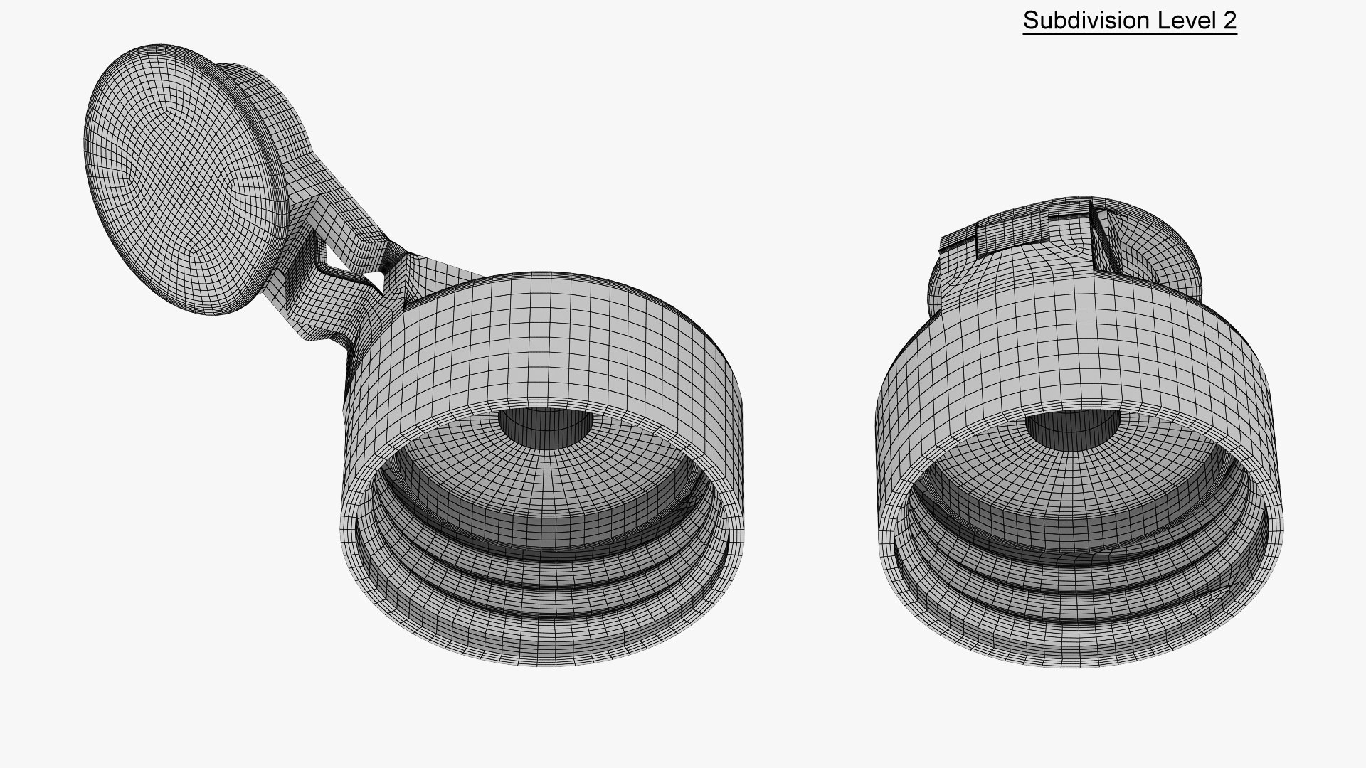 3D Model Flip Top Cap 02 - TurboSquid 1909926