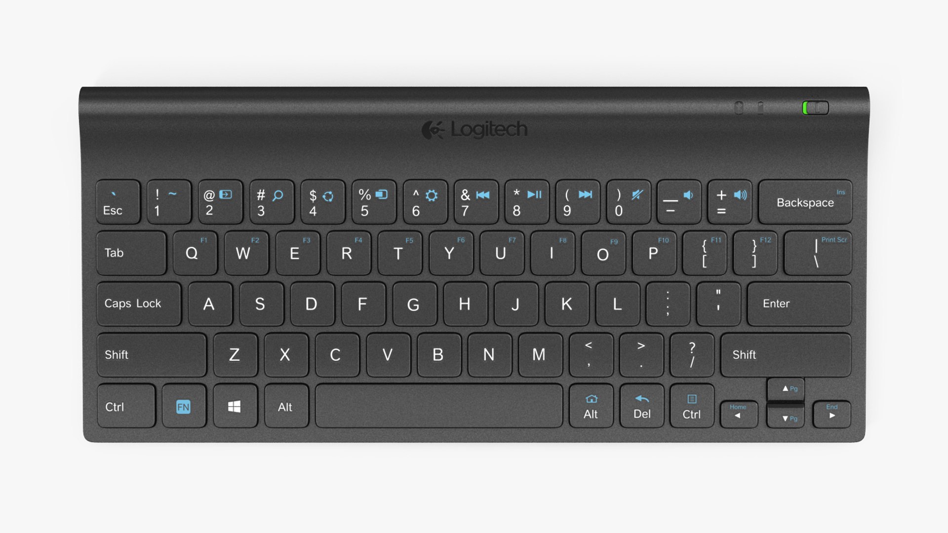 3D Logitech Wireless Compact Keyboard - TurboSquid 2382846
