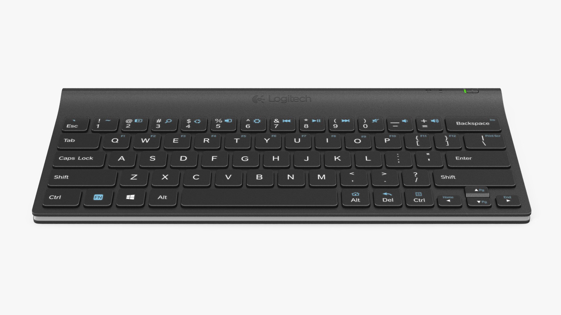 3D Logitech Wireless Compact Keyboard - TurboSquid 2382846