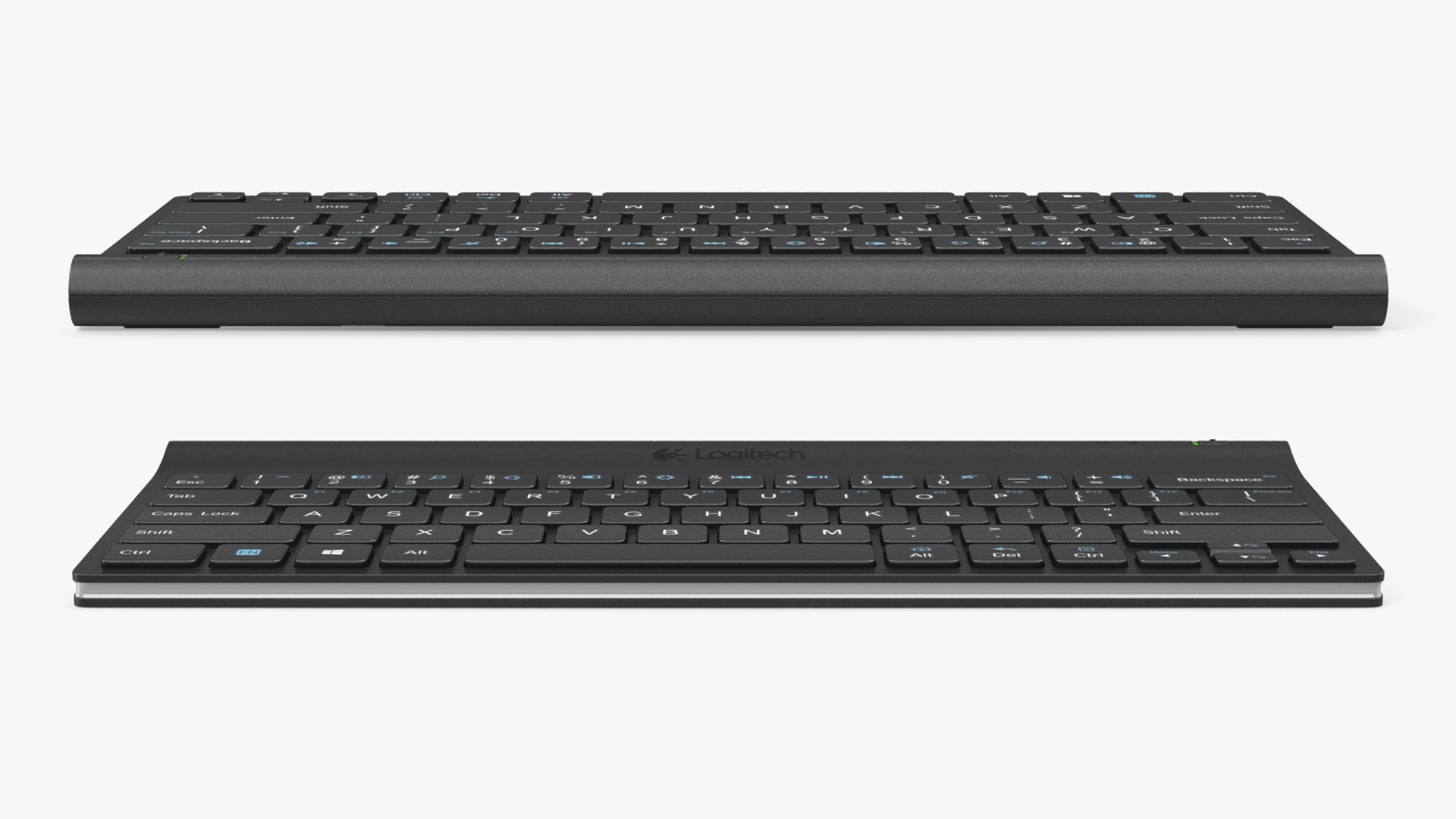3D Logitech Wireless Compact Keyboard - TurboSquid 2382846