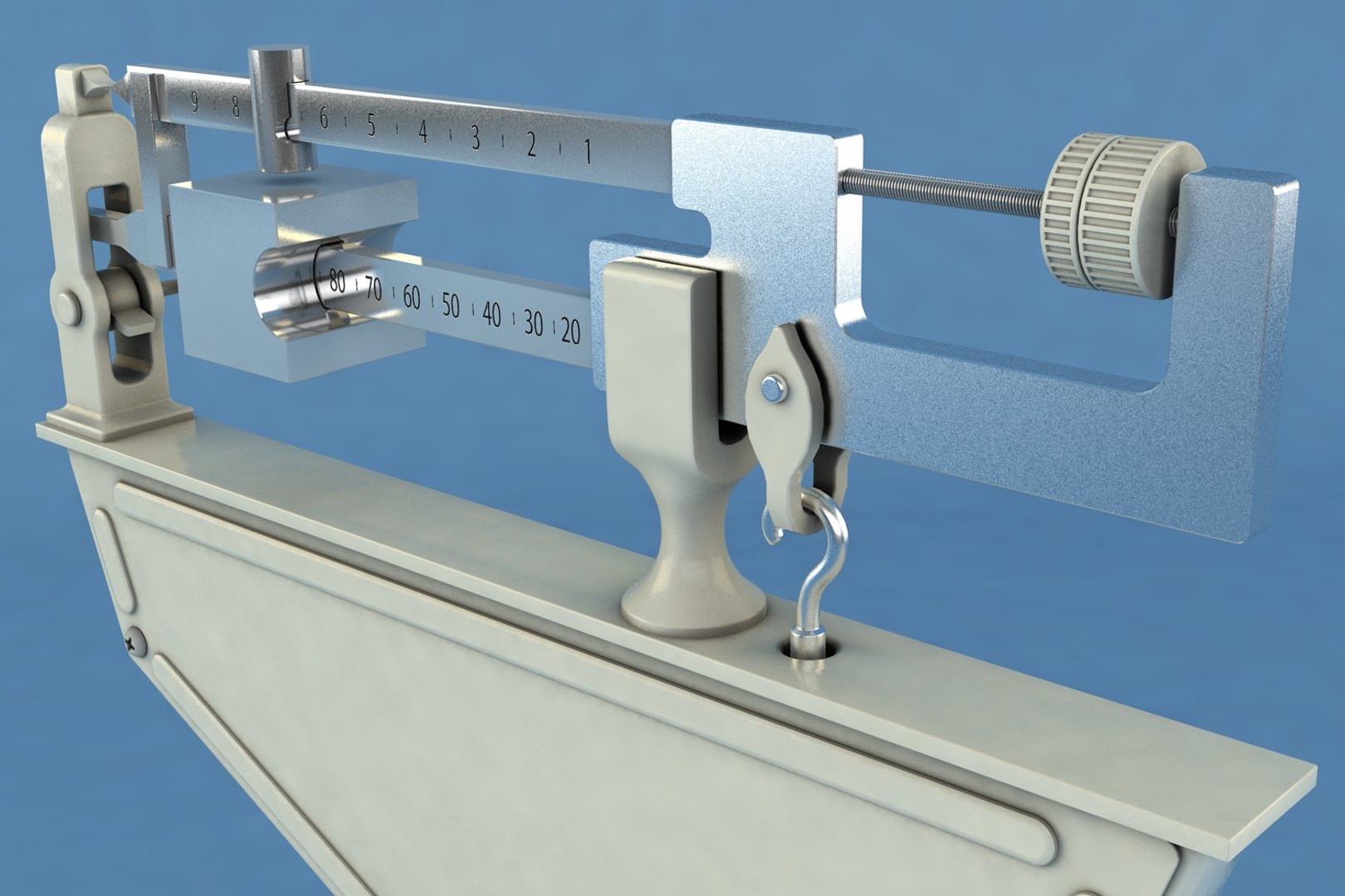 3D Mechanical Physician Scale - TurboSquid 1348598