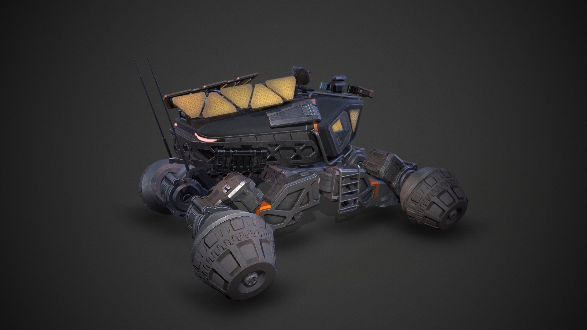 Sci-fi Rover 3D Model - TurboSquid 1660509
