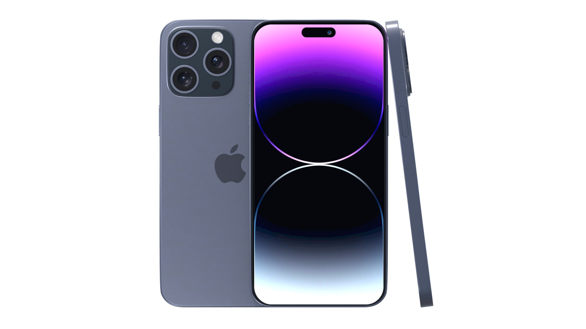 3D IPhone 14 Pro Max Midnight Model - TurboSquid 2206475