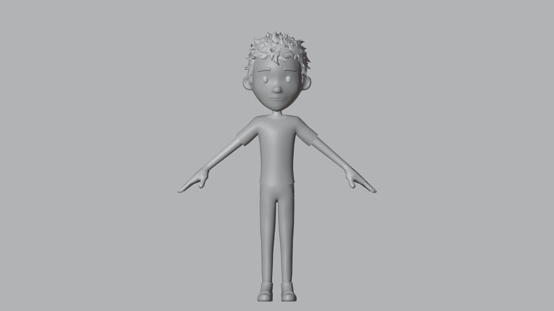 William Cartoon Boy Character 3D Model - TurboSquid 1855936