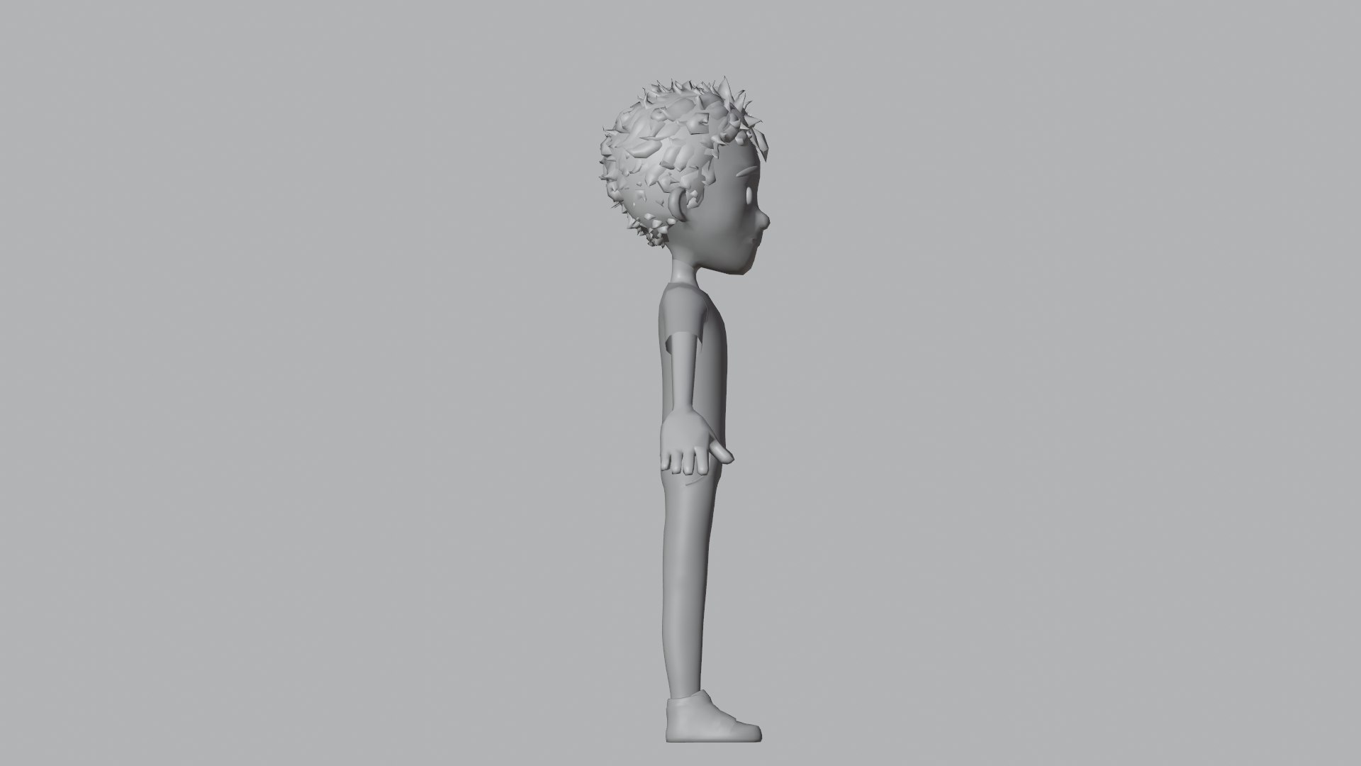William Cartoon Boy Character 3D Model - TurboSquid 1855936