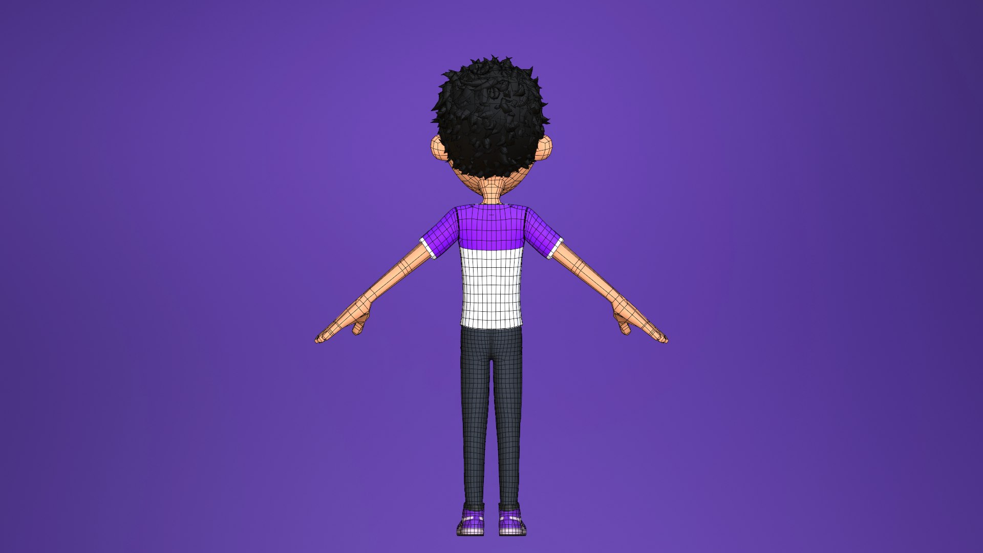 William Cartoon Boy Character 3D Model - TurboSquid 1855936