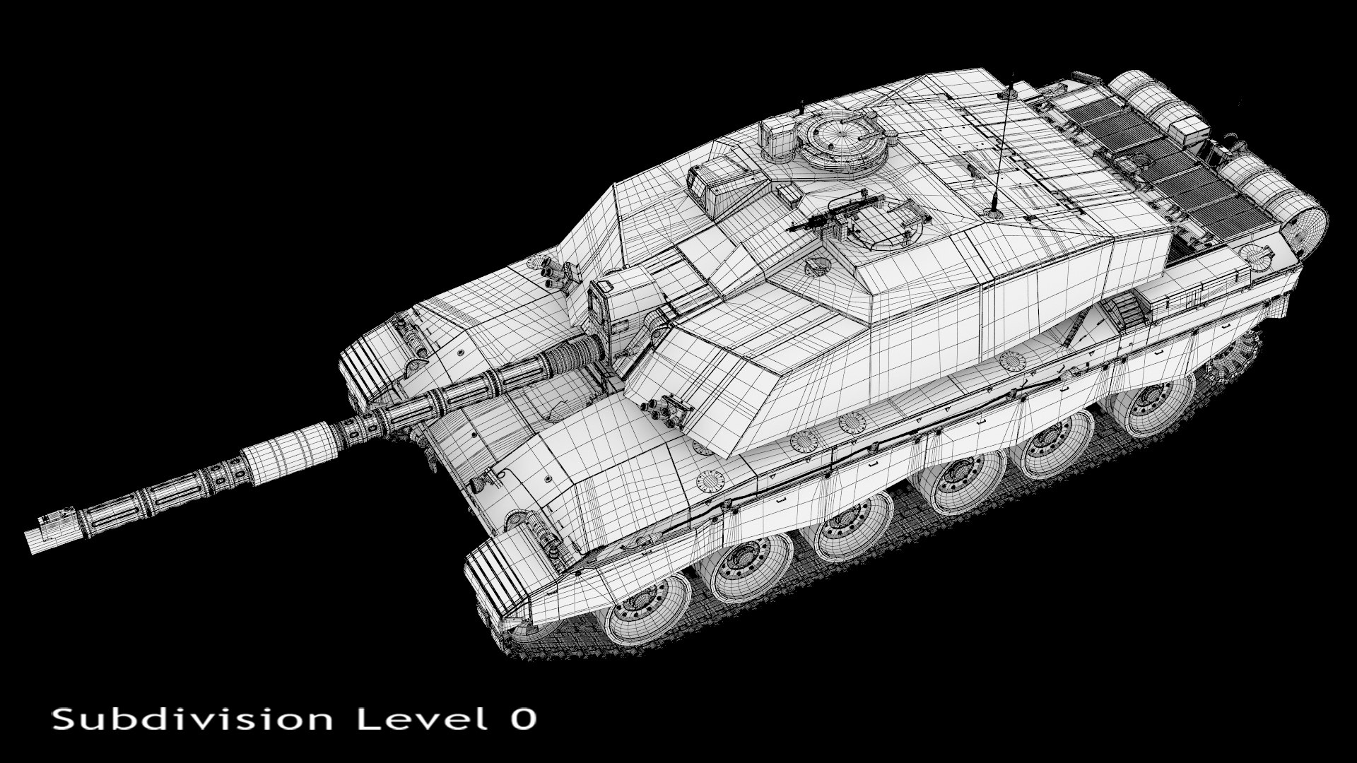 Challenger 2 united kingdom model - TurboSquid 1446642