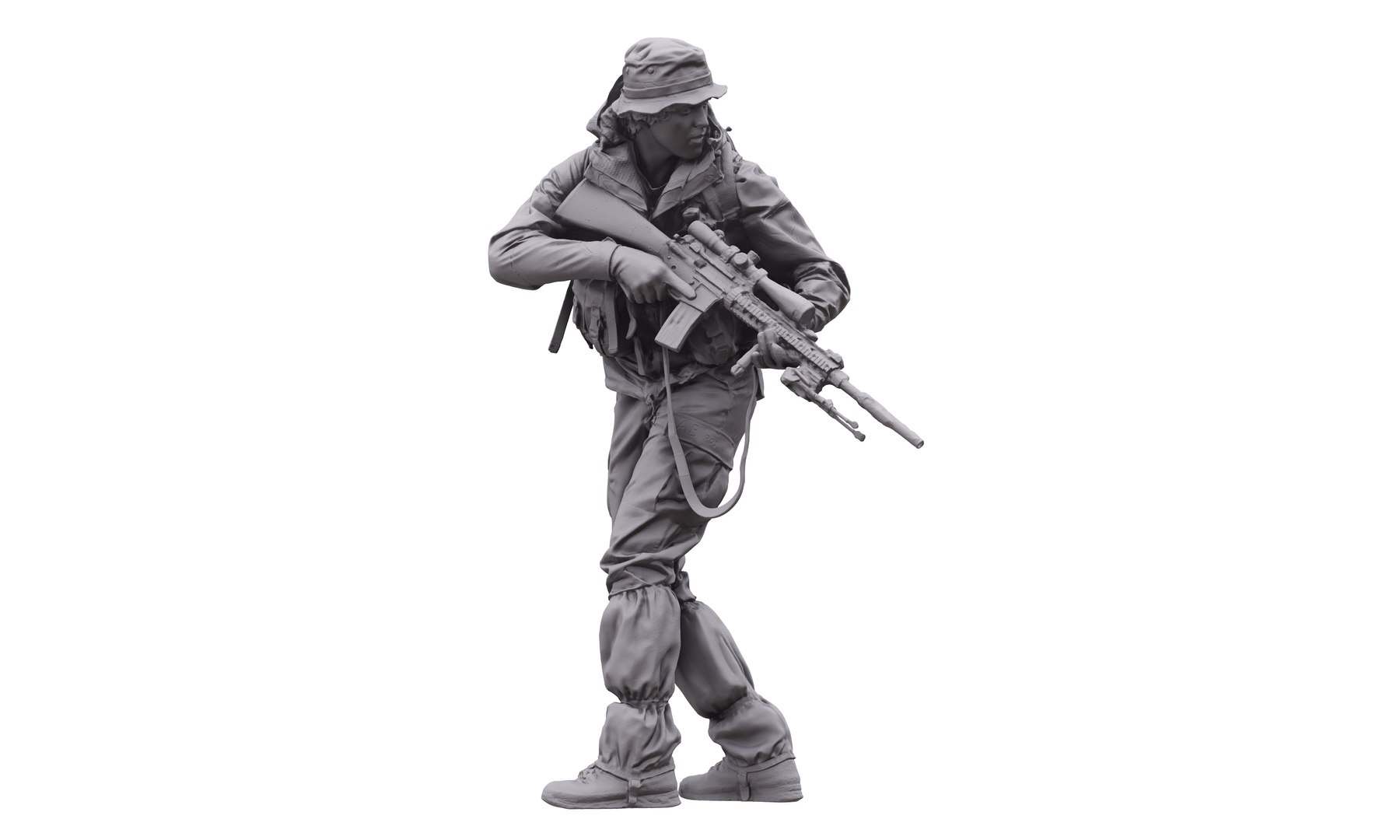 3D 3D Body Scan - Army Seal Team Model - TurboSquid 1791053