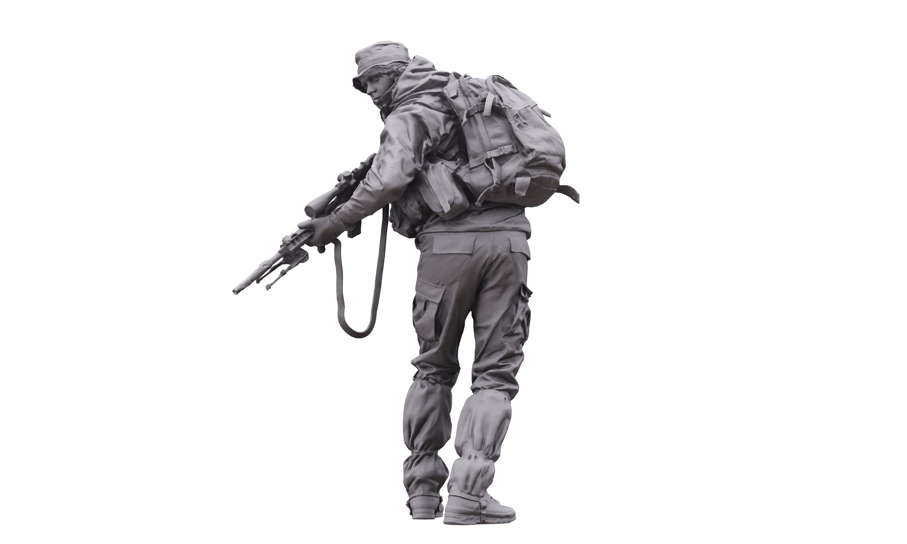 3D 3D Body Scan - Army Seal Team Model - TurboSquid 1791053