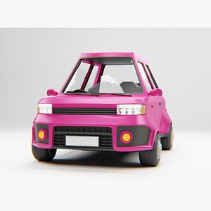 Cartoon Car glTF Models for Download | TurboSquid