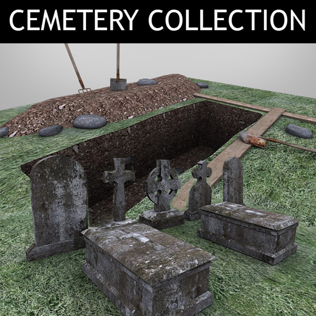 3d Model Cemetery Vol 1