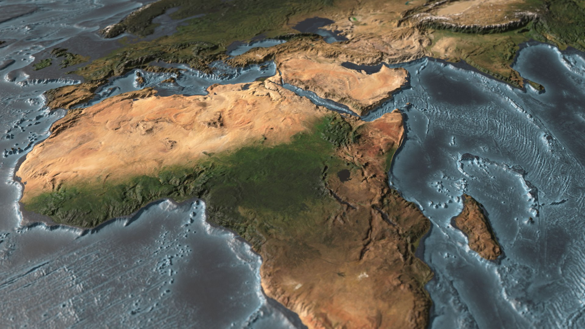 3d Realistic World Map Model Turbosquid 2078843