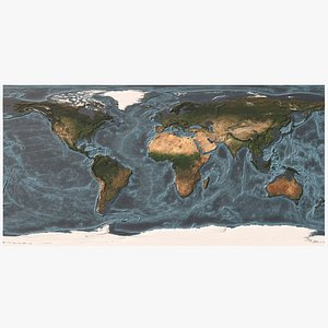 3D World Map Collection - TurboSquid 2079491