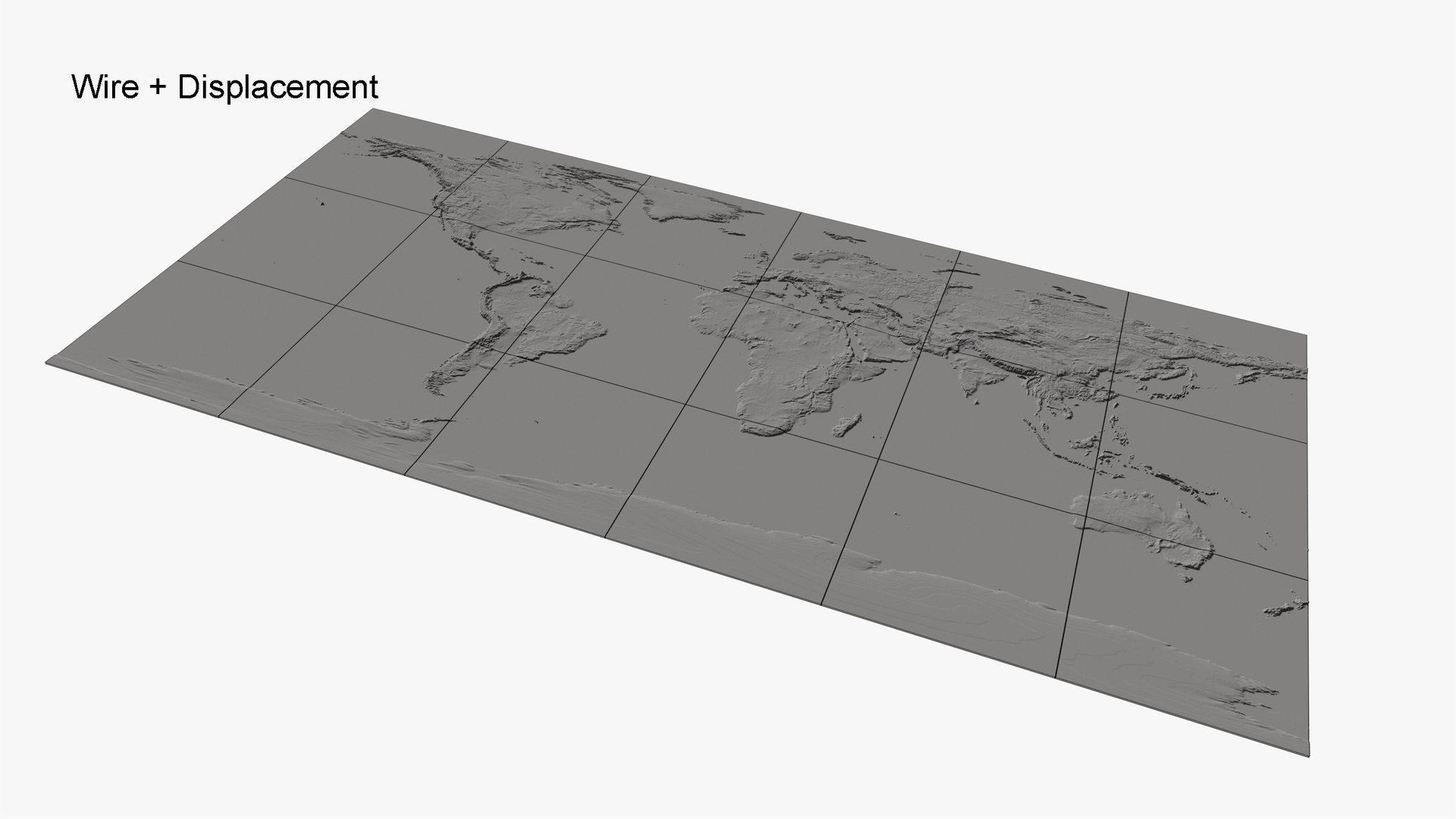 3D Realistic World Map Model - TurboSquid 2078843