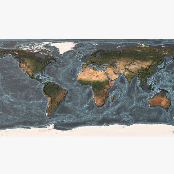 World Map 3D Models for Download | TurboSquid