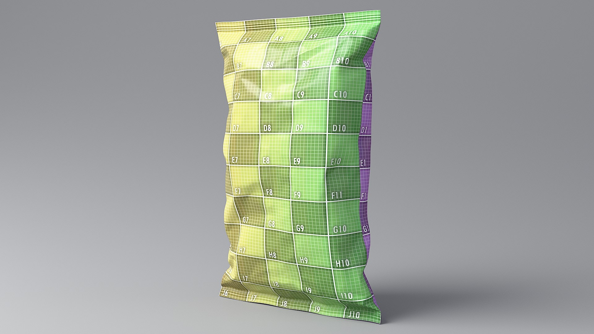 3D Realistic Potato Chip Packaging 02 - TurboSquid 1991186