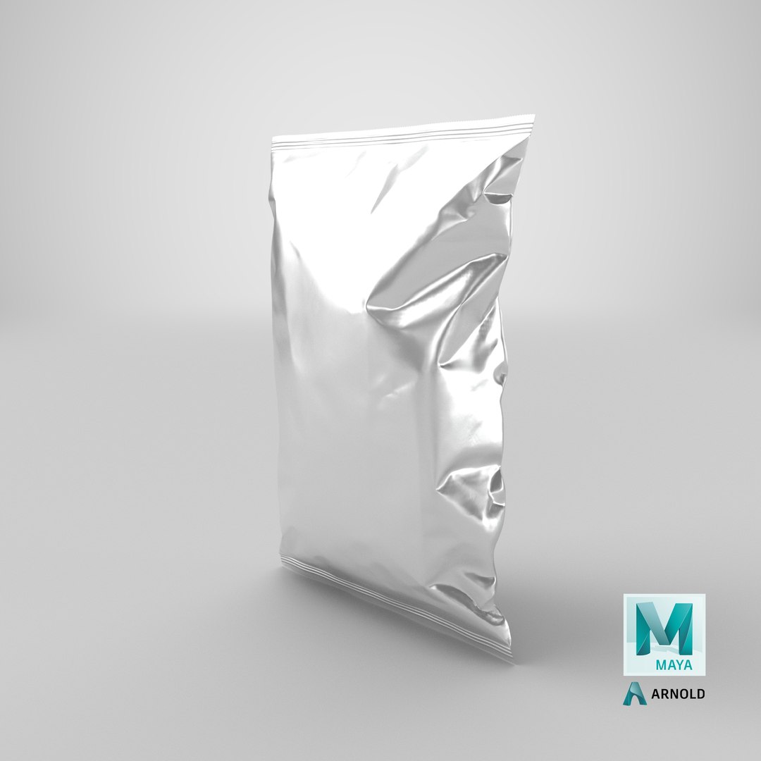 3D Realistic Potato Chip Packaging 02 - TurboSquid 1991186