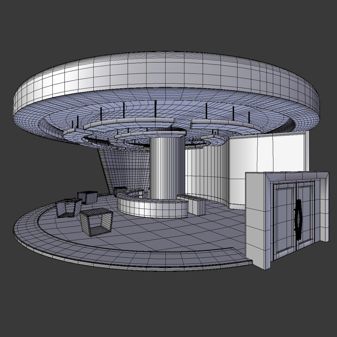 3D Fabric Padding Designed Chair Seat Model - TurboSquid 1235783