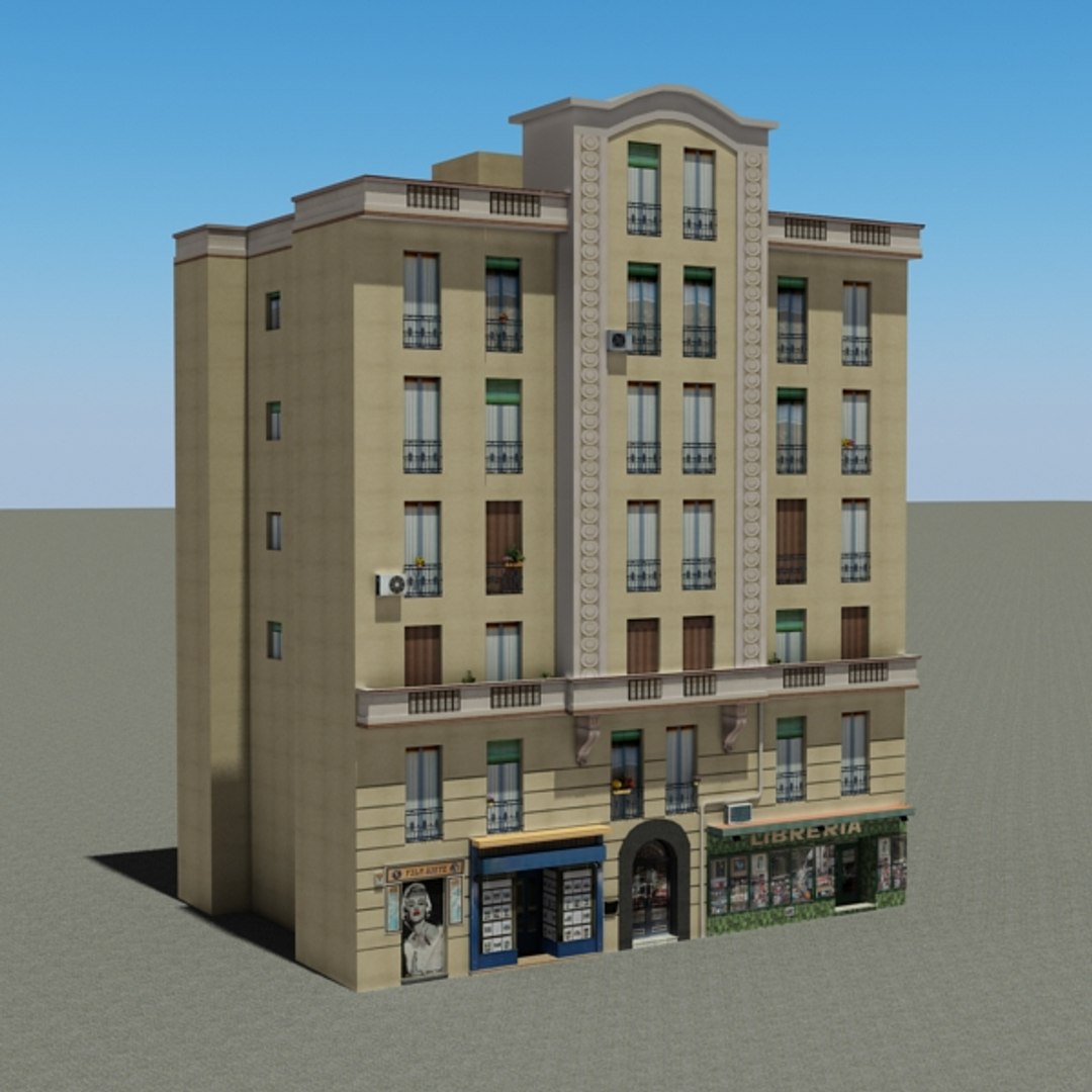 3d Building 101 Model