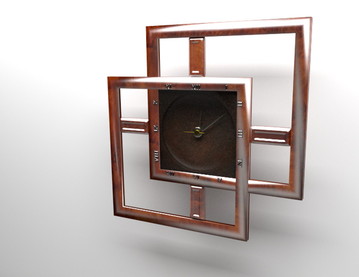 3d Analog Wall Clock Model