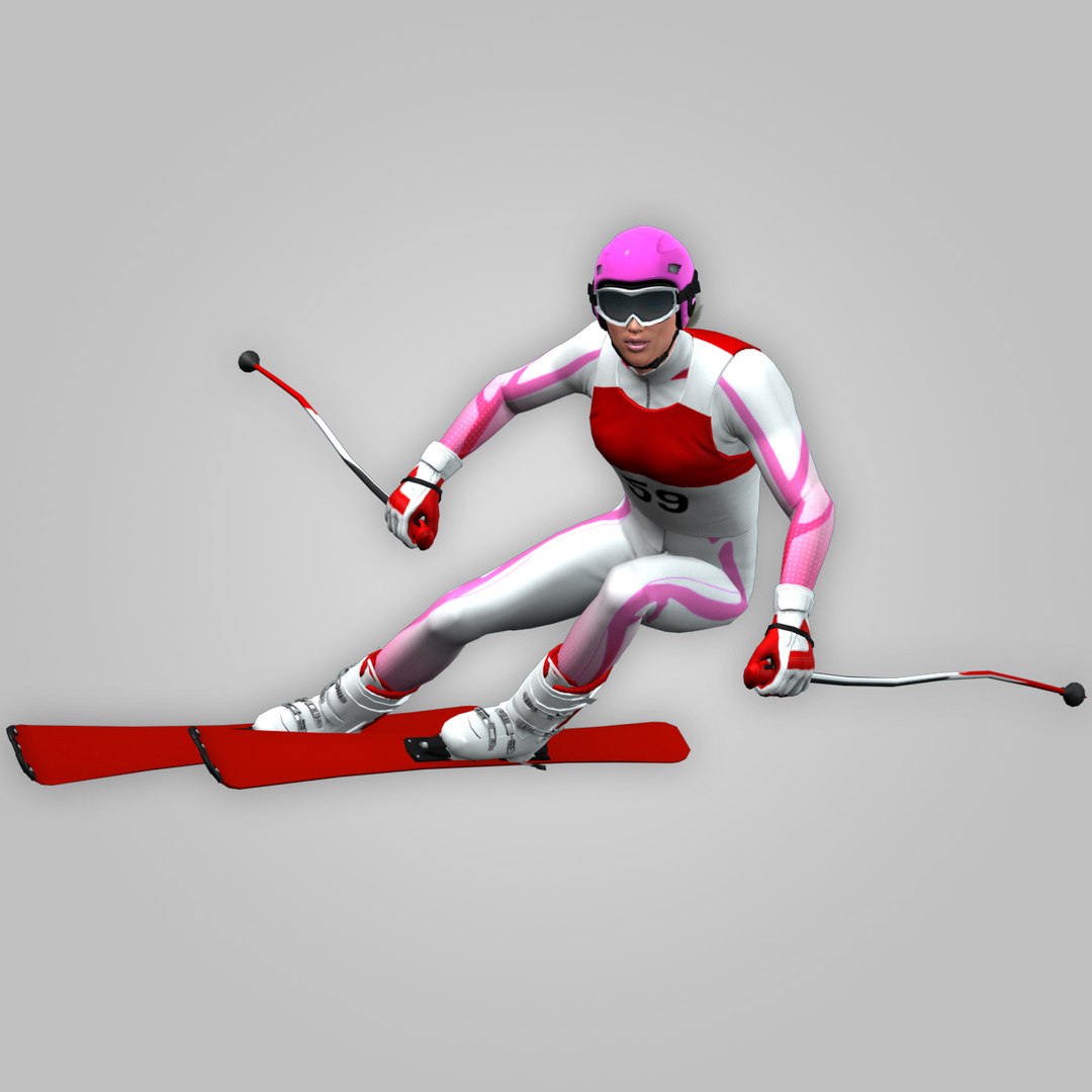 Ski 3D Model - TurboSquid 1328068