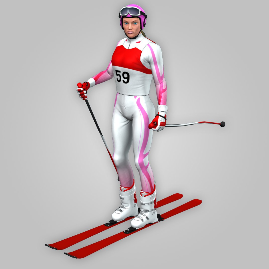 Ski 3D Model - TurboSquid 1328068